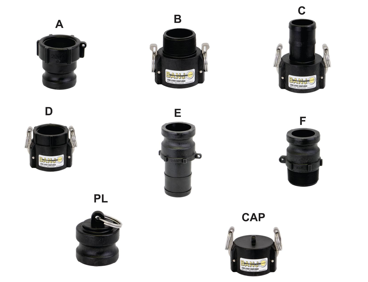 Cam Lever Couplers – J.J. Downs Industrial Plastics Inc.